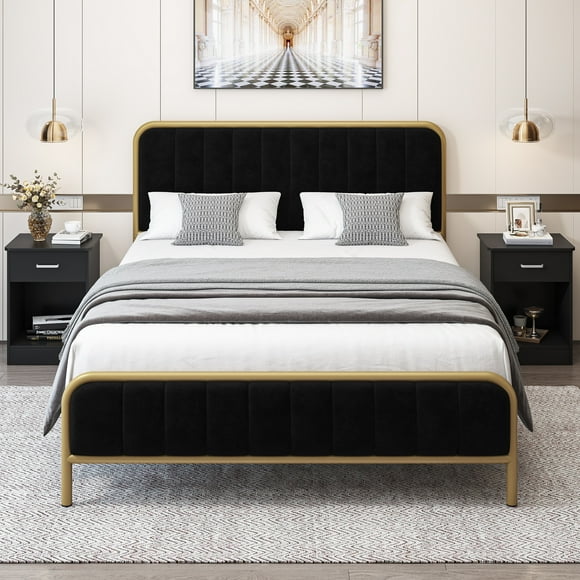 Black Queen Size Bed Frame