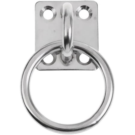 304 Stainless Steel 5mm 6mm 8mm Square Eye Plates with Ring for Marine ...