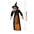 Halloween - Sound Activated Electric Moving Witch Toy for Halloween ...