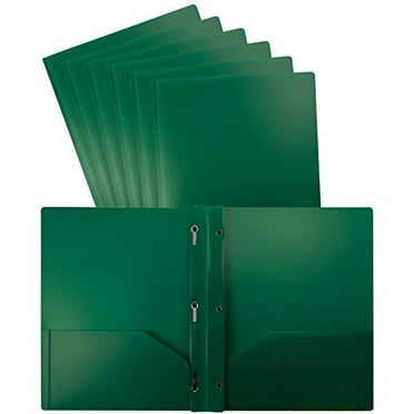 Office Supplies A4 Plastic Presentation Book Gradient Green With Clear ...