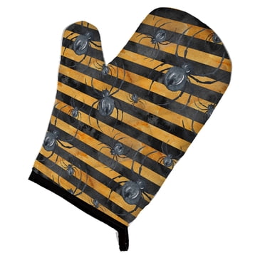 Caroline's Treasures Watecolor Halloween Haunted House Oven Mitt ...