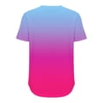 2026 Summer Pleated Front T Shirt for Women V Neck Short Sleeve Bubble ...