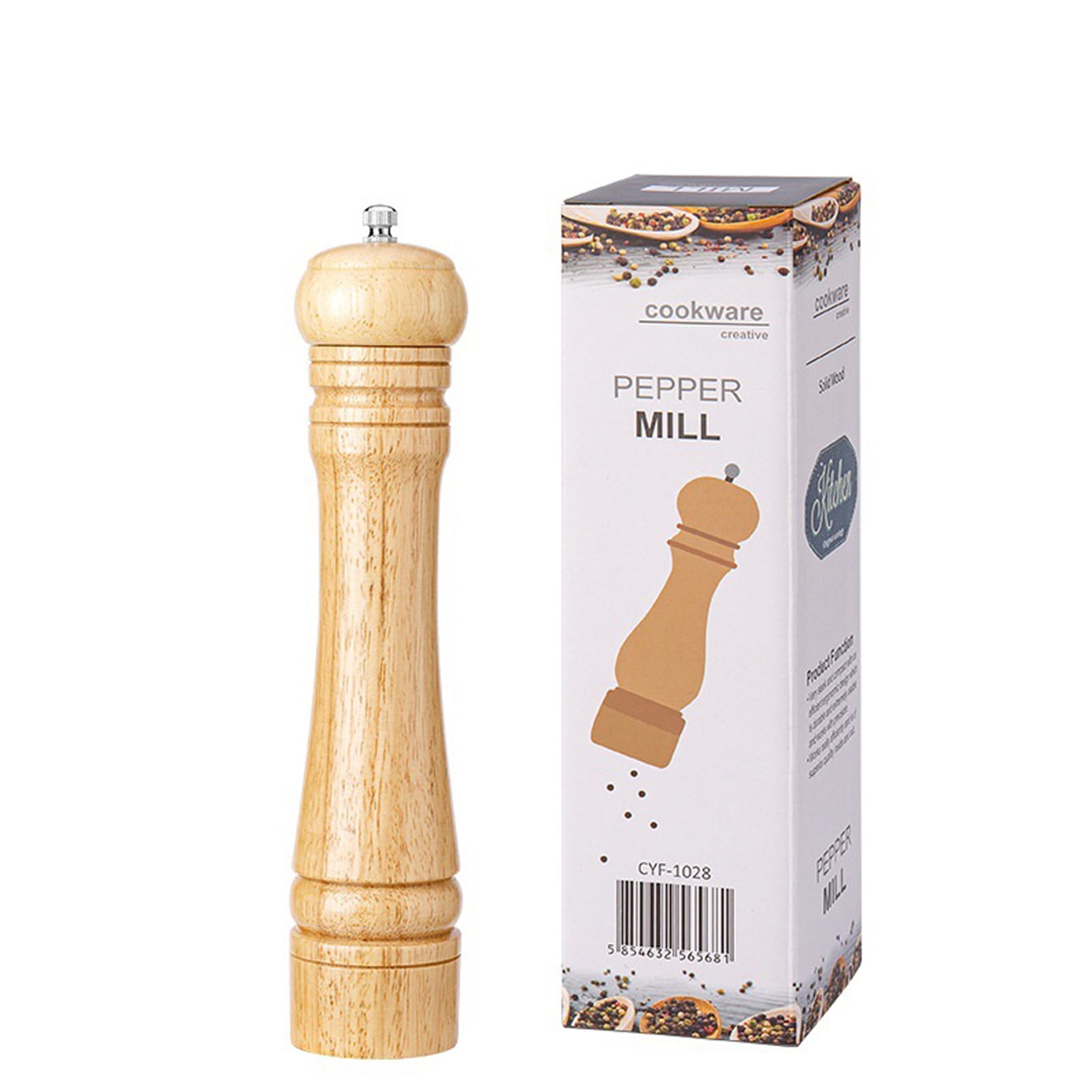 Click here for Nandiynzhi Pepper Grinder Salt Grinder Wooden Pepp... prices