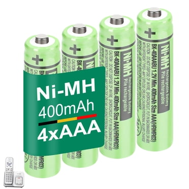 Panasonic NiMH AAA Rechargeable Batteries, 8 Pack, Replacement for ...