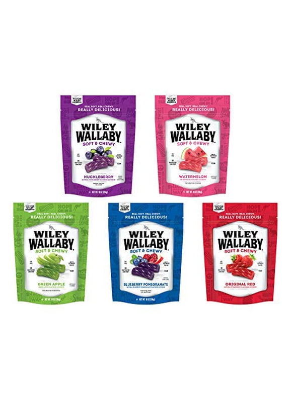 Wiley Wallaby Licorice in Gummy & Chewy Candy - Walmart.com