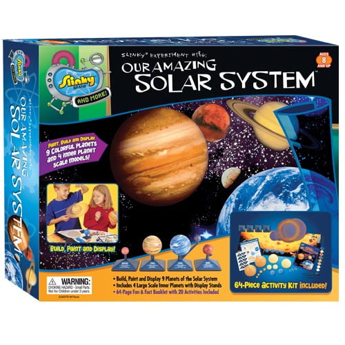 Solar System Model Inside Box