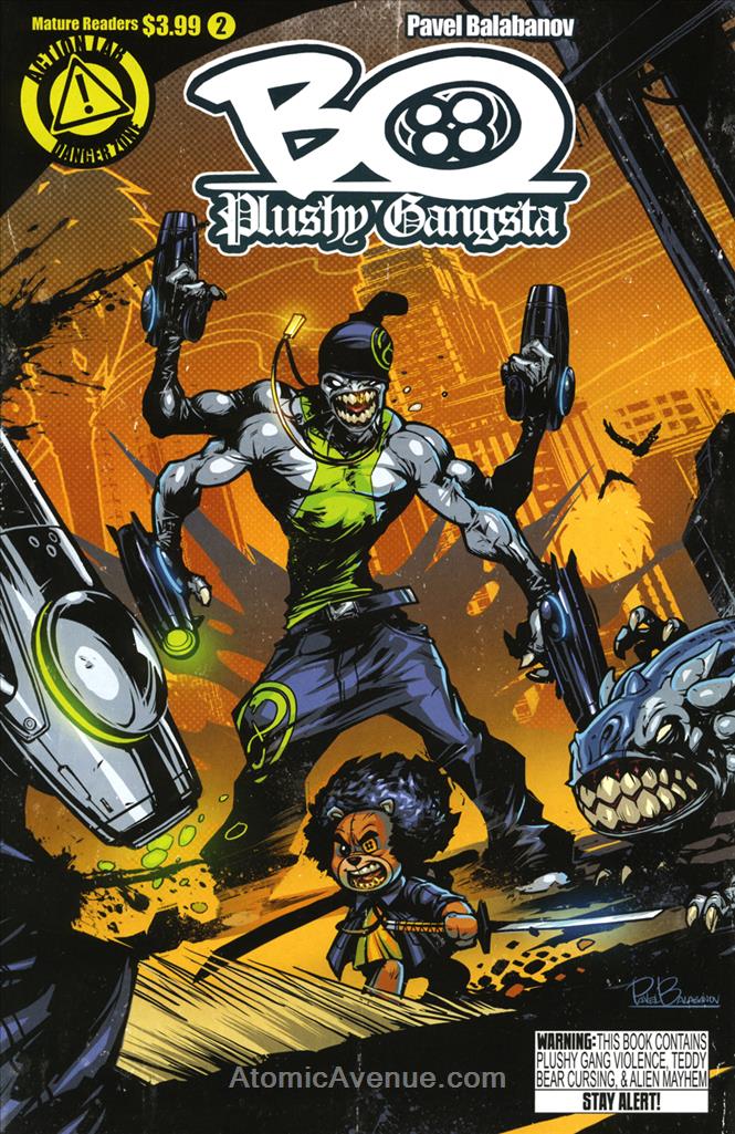 Bo Plushy Gangsta #2 VF ; Action Lab Comic Book - Walmart.com