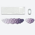 Ergonomic Keyboard And Pad Wrist Rest Set Cool Keypad Cushion With Slip ...