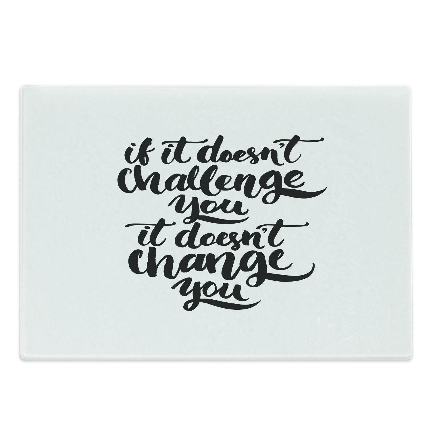 Wording Cutting Board, Calligraphy Art for Achievement and ...