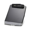 Officemate Slim Clipboard Box with Calculator, Charcoal (83306 ...