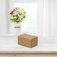 6x4x3 inches Shipping Boxes Set of 40, Brown Corrugated Cardboard Box ...