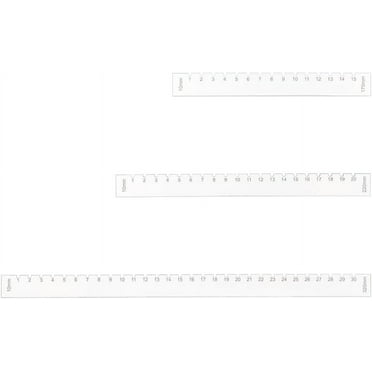 Acrylic Template Ruler DIY Wallet Handcraft Ruler Clear Easy-to-use ...