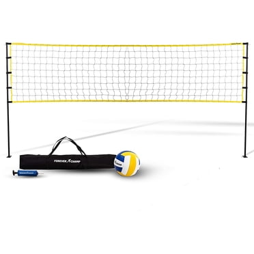 Franklin Sports Backyard Volleyball Set - Portable Net + Ball Combo ...