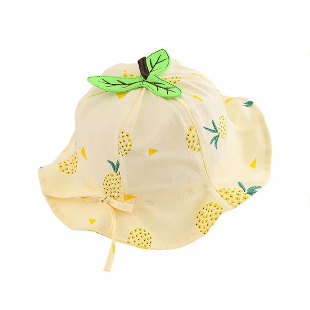 Cute Summer Baby Girl Bucket Hat Outdoor Bowknot Kids Girl Sun Hat ...
