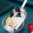 Ice Scoop H, Solid Stainless Steel Ice Scooper for Home Bar Party ...