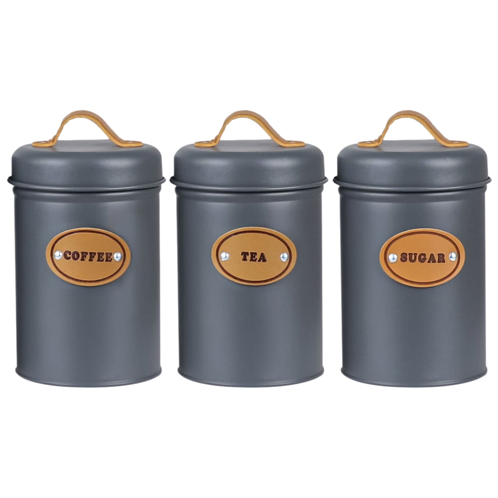 Click here for Siruishop Set Storage Jars Galvanized Iron Space S... prices