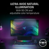 Razer Aether Monitor LED Light Bar Front & Back Lighting Wide Natural ...