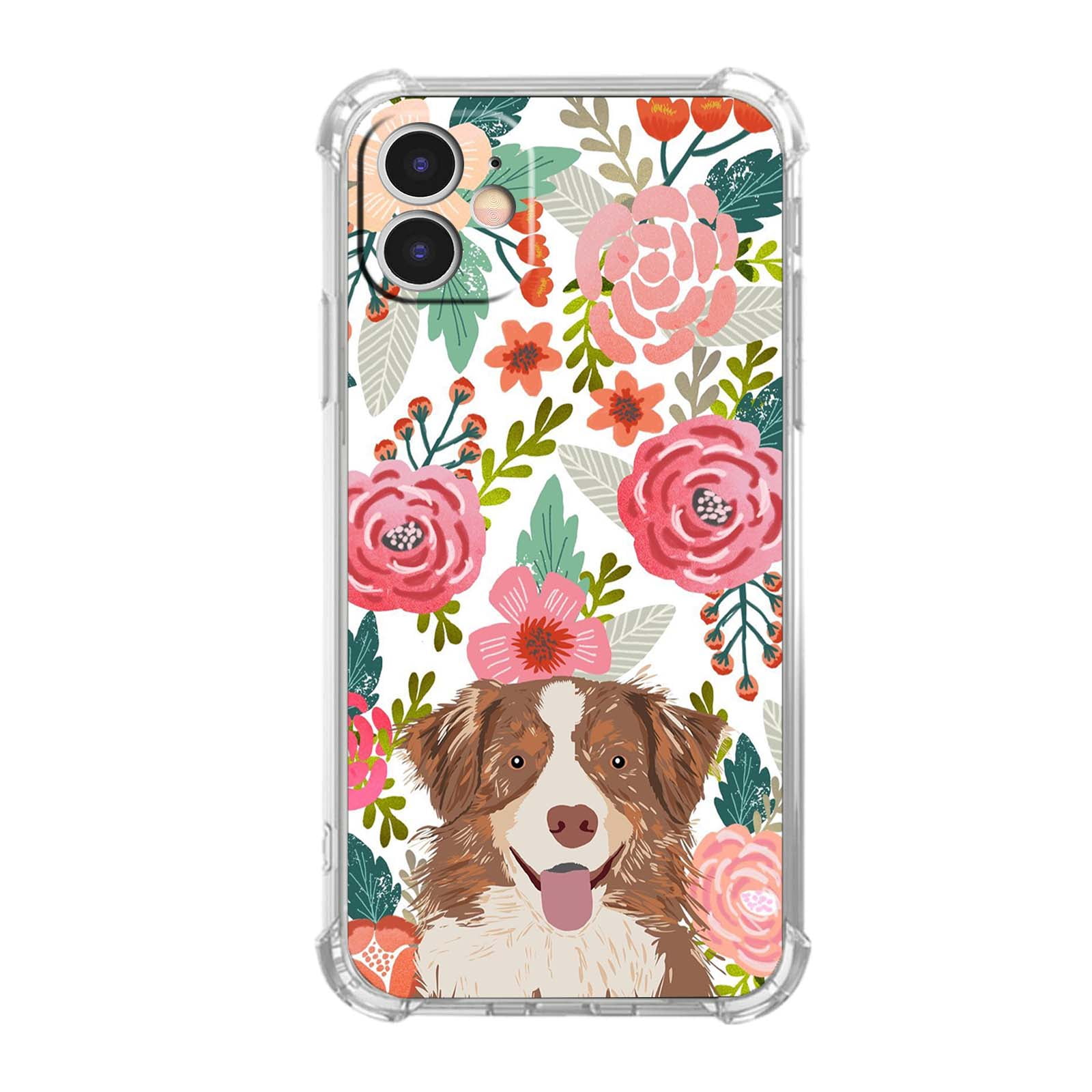 Flower Jungle Fest Case for iPhone 12,Aesthetic Colourful Floral ...