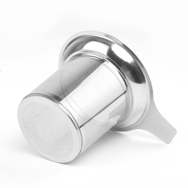 Tea Strainers Tea Leaves Separator Funnel Round Edge Single-Wire Mesh ...