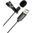 Movo M1 USB Lavalier Lapel Clip-on Omnidirectional Condenser Computer ...
