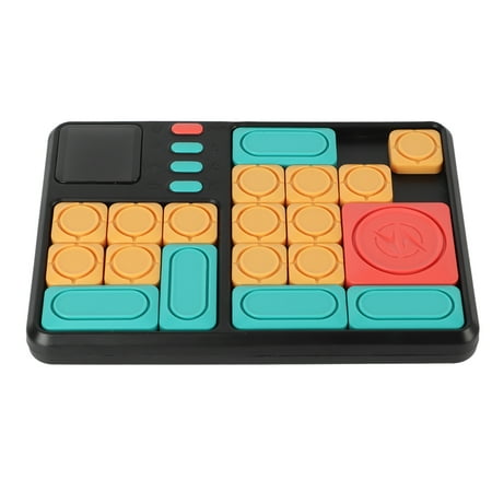 Sliding Block Puzzle, Plastic Material Digital Handheld Games Console ...