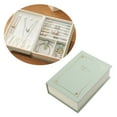 Book Jewelry Storage Box Portable Travel Jewelry Box Suitable for ...