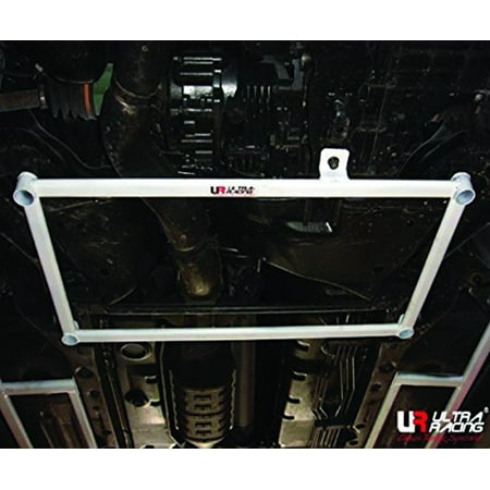 ULTRA RACING 4-Point Front Lower Bar / Brace AIRTREK & LANCER EVO 7 8 9 ...