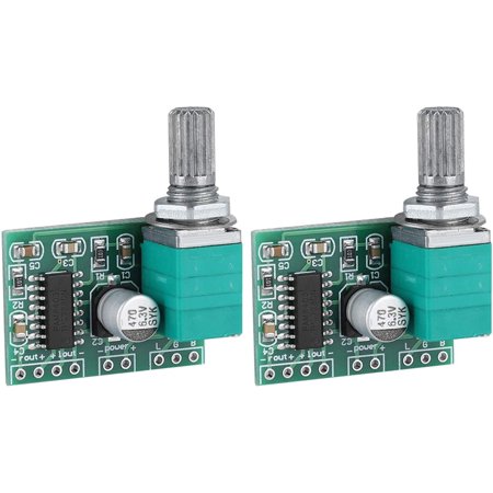 Audio Amplifier Module, 2.5V-5.5V 3W+3W Mini Amplifier Board, Digital ...