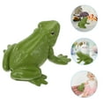 Recardis 4pcs Miniature Frog Figurine Plastic Frog Statue Frog Models ...