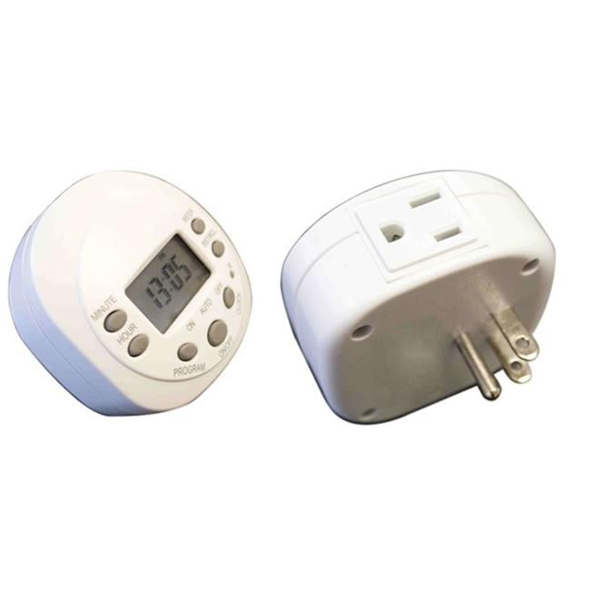 Amba ATW-P24 Programmable Plug-in Timer in White - Walmart.com