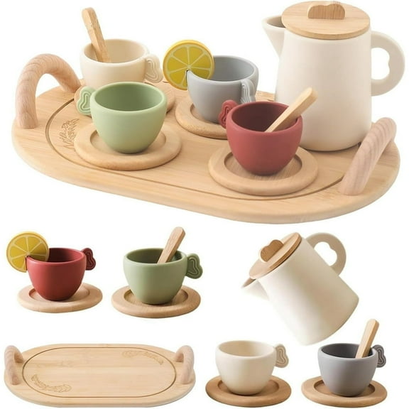 Fisher-Price Laugh & Learn Time for Tea Set, Interactive Toddler ...