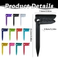 CMrtew Beach Stakes, Outdoor Towel Anchor Stakes Picnic Mat Clips ...
