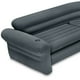 Intex Corner Sofa L-Shaped Inflatable Lounge Couch w/ Cupholders, (2 ...
