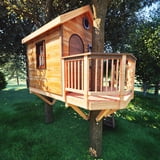THE TAHOE © : Wraparound 2 Tree Rectangular Treehouse Plan - Walmart.com