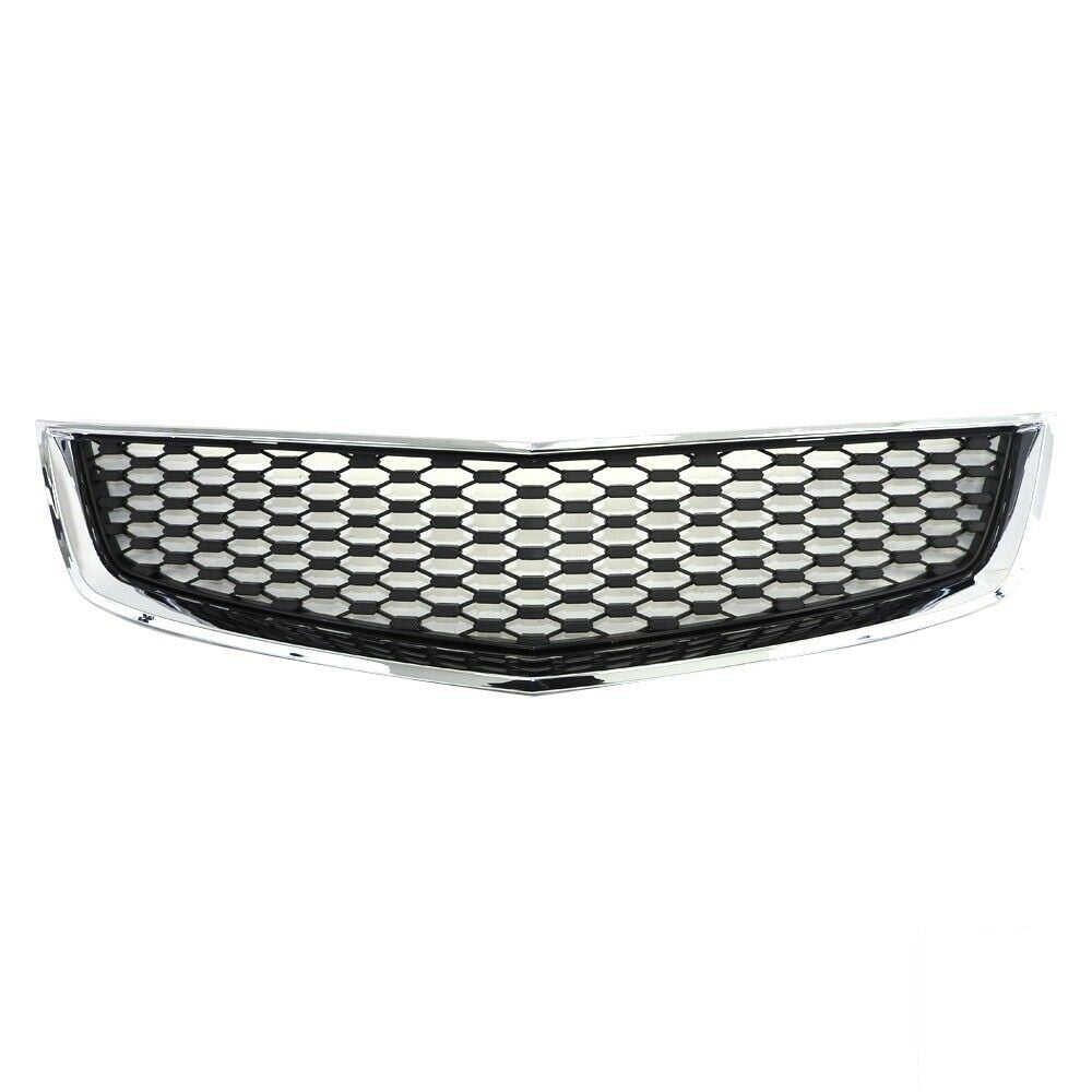 Chrome Shell With Black Insert Lower Grille For Chevrolet 10-15 Equinox ...
