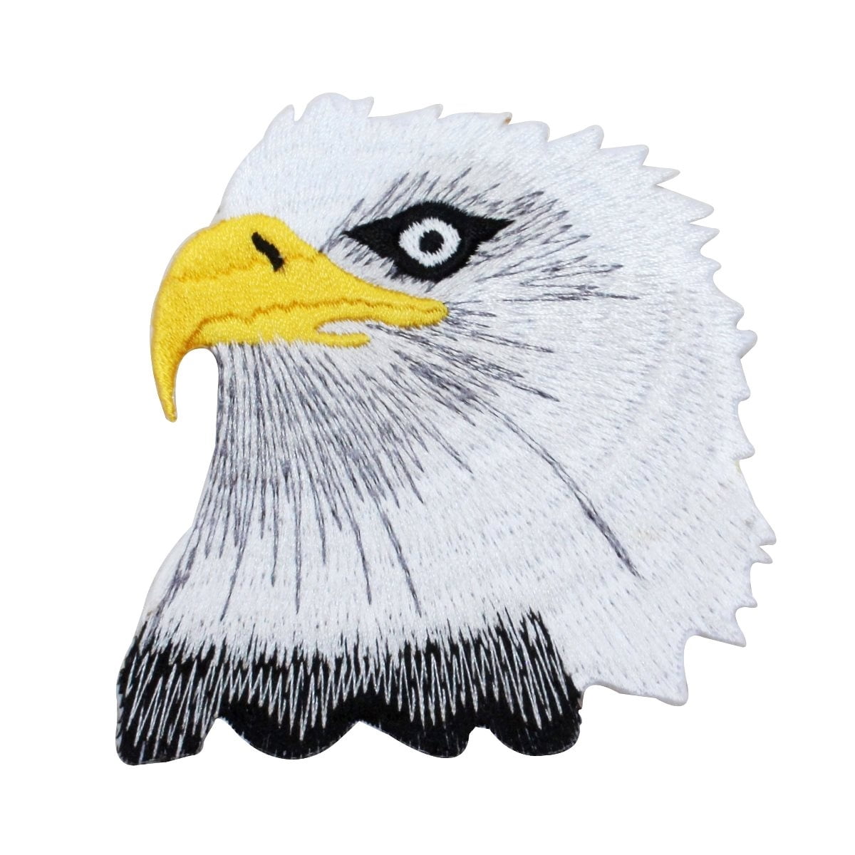 Bald Eagle Bird Head Patch USA Animal America Craft Embroidered Iron On ...