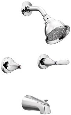 Moen 82602 Tub & Shower Finish Adler 2-Handle 1-Spray Tub and Shower ...
