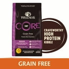 Wellness CORE 95% Natural Wet Grain Free Canned Dog Food, Beef ...