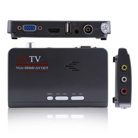 Herwey Digital 1080P HD DVB-T2 TV Box Tuner Receiver Converter Remote ...