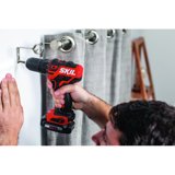 SKIL PWR CORE 12™ Brushless 12-Volt 1/2 In. Cordless Drill Driver Kit ...