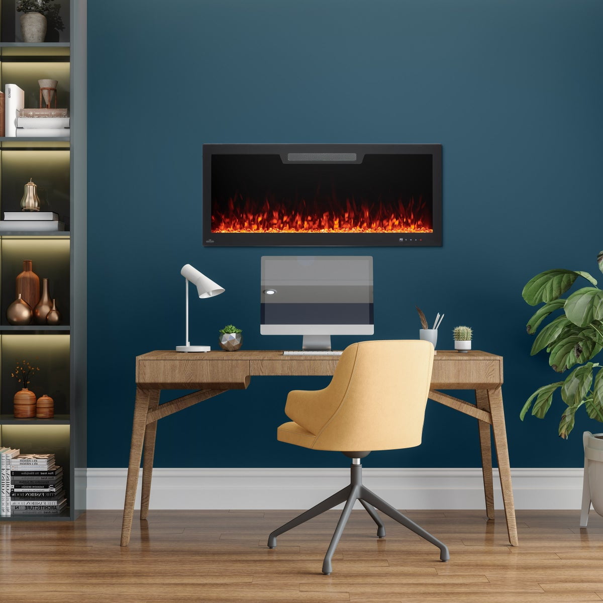 Click here for Napoleon 106.7 Cm (42 In) Electric Wallmount Firep... prices