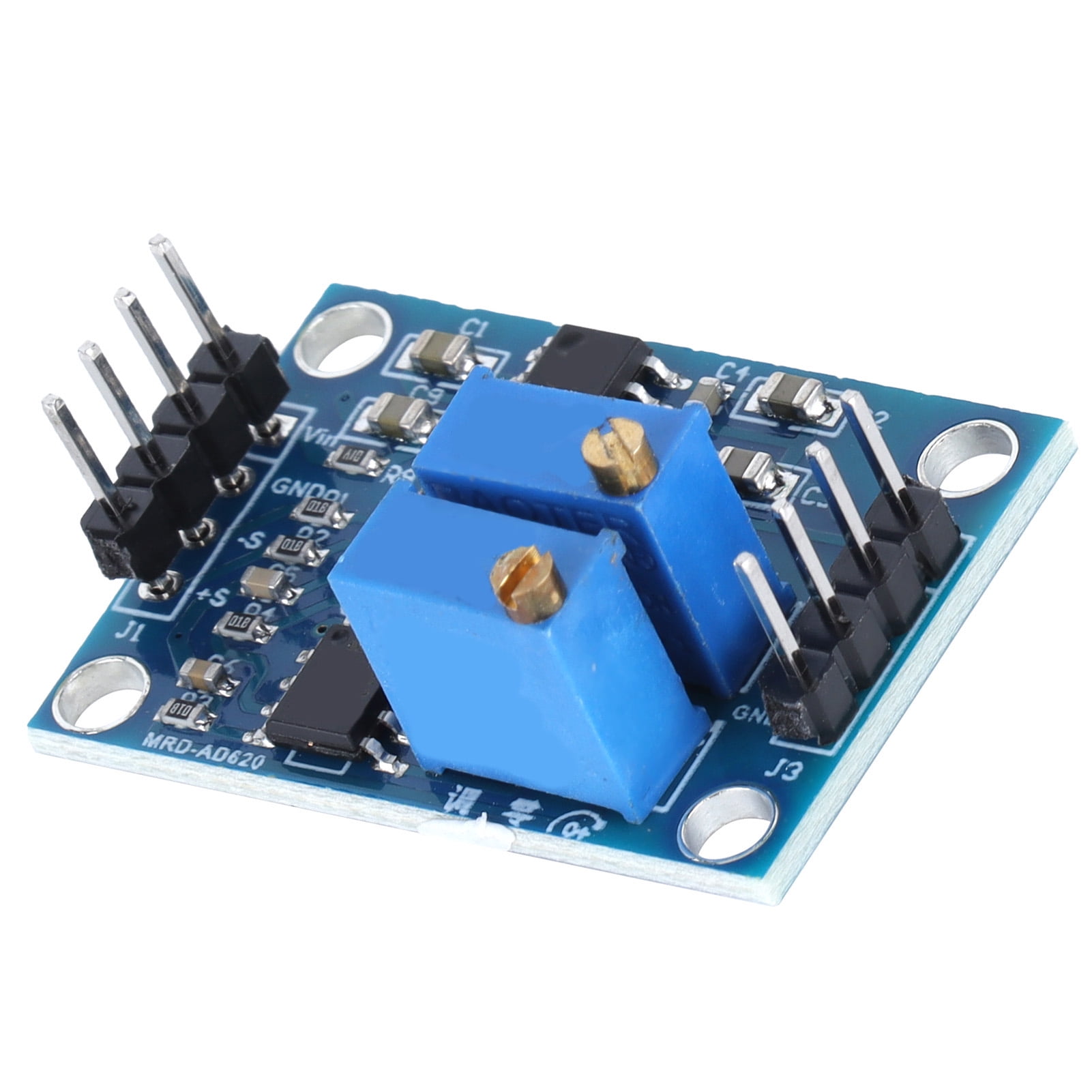 Amplification Board, Voltage Amplifier Module 1.5-1000 Times Adjustable ...