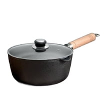 Aa2Zee 7" Pre-seasoned Premium Cast Iron Mini Sauce Oil Milk Pan ...