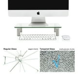 FITUEYES Computer Monitor Riser Stand with Height Adjustable Desktop ...