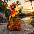 Solar-Powered Parrot Solar Garden Light, Colorful LED Outdoor Lamp ...