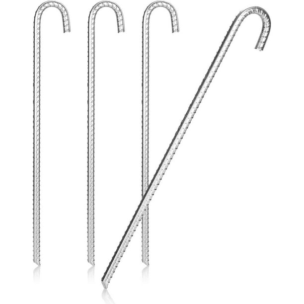 4X XL Solid Steel Ground Anchors - Extremely Stable Ground Anchors for ...