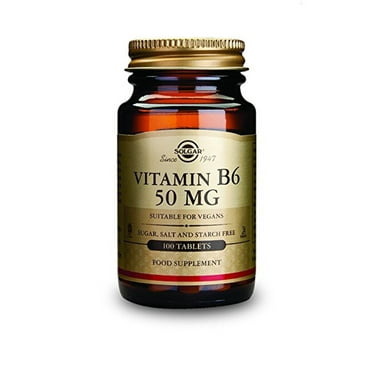 Nature Made Vitamin B-6 100 mg Tablets 100 ea - Walmart.com