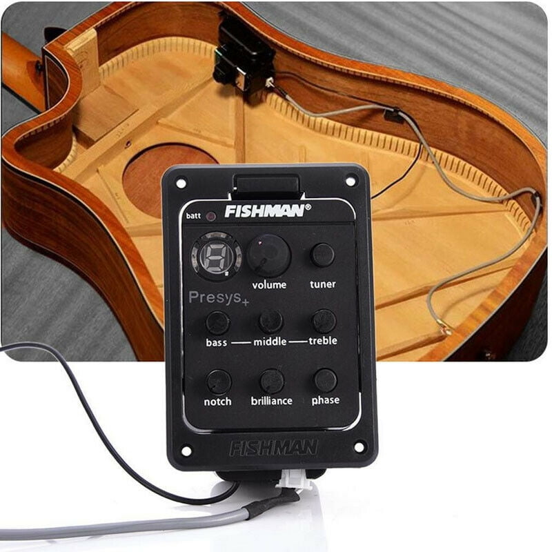Buy FISHMAN PRO-PSY-201 Onboard Preamp Presys Guitar EQ Tuner Piezo Pickup Equalizer Online at ...
