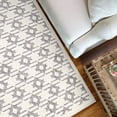 Simply Southern Cottage Minden 5' X 7' Grey Geometric Area Rug ...