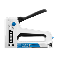 HART 20-Volt 3/8 Inch Crown Staple Gun Kit (1) 20-Volt 1.5Ah Lithium ...